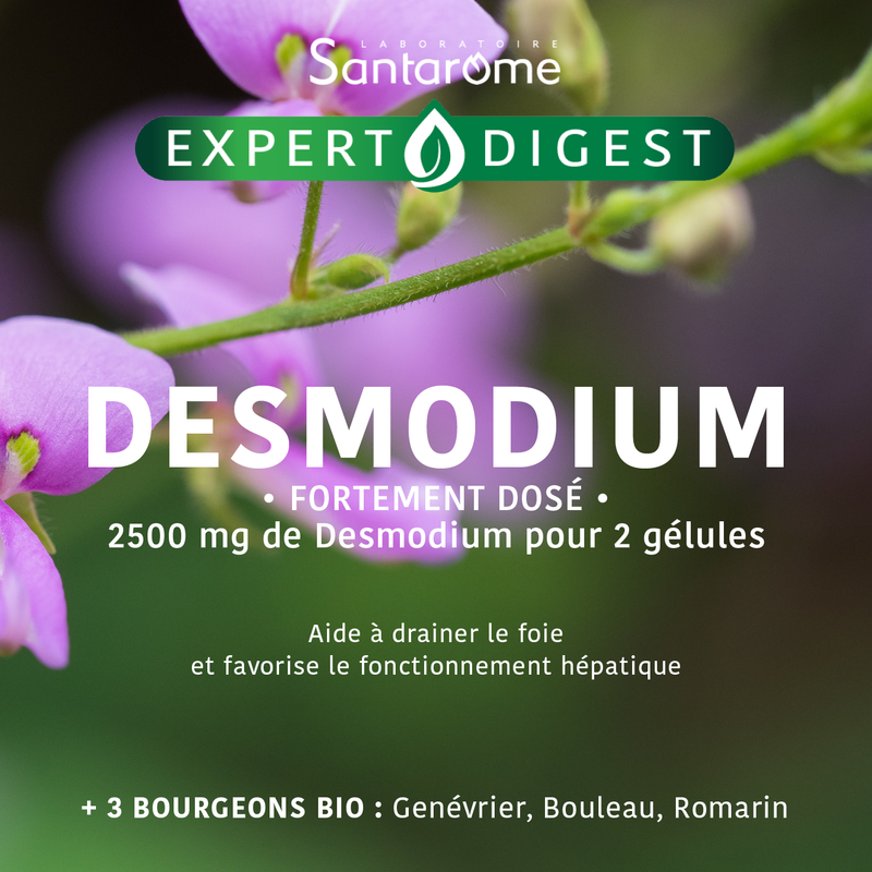 Acheter Desmodium 2500 - 30 gélules I 100% Bio | Santarome