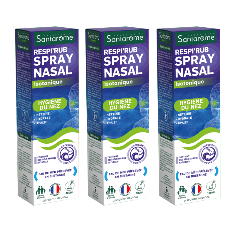 Acheter Respi'Rub Spray Nasal Isotonique | Santarome